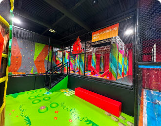 Climbing wall and interactive wall